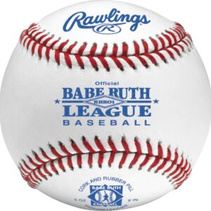 Rawlings | BABE RUTH LEAGUE Baseballs | Competition Grade | RBRO1 | Youth/14U | 12 Count