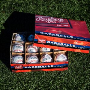 Rawlings | BABE RUTH LEAGUE Baseballs | Competition Grade | RBRO1 | Youth/14U | 12 Count