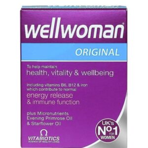 Wellwoman Vitabiotics Advanced Vitamin & Mineral Formula with Evening Primrose & Starflower Oils 30 Capsules