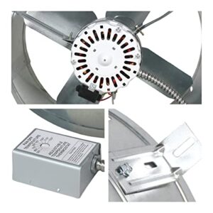 Cool Attic CX1500 Gable Mount Power Attic Ventilator with 2.6-Amp 60-Hz Motor and 14-Inch Blade