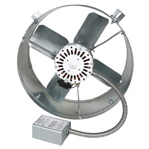 Cool Attic CX1500 Gable Mount Power Attic Ventilator with 2.6-Amp 60-Hz Motor and 14-Inch Blade