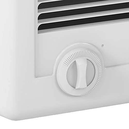 Cadet Com-Pak Electric Wall Heater Complete Unit with Thermostat (Model: CSC101TW, Part: 67508), 3412 BTU, 120 Volt, 1000 Watt, White