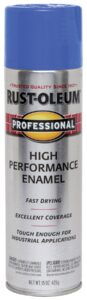 15 oz safety blue professional high performance enamel spray 7524-838 [set of 6]6