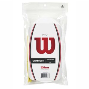 wilson pro overgrip 30pack white