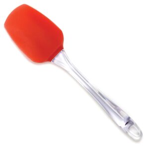 norpro silicone large scoop spatula, red, one size, as shown