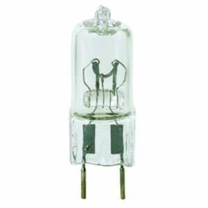 feit electric bpq50/g8/rp 50-watt t4 jcd halogen bulb with bi-pin base, clear, 3000k soft white