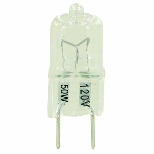 Feit Electric BPQ50/8.6/RP 50-Watt T4 JCD Halogen Bulb with Bi-Pin Base, Clear