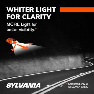 SYLVANIA - 9006 SilverStar Ultra - High Performance Halogen Headlight Bulb, High Beam, Low Beam and Fog Replacement Bulb, Brightest Downroad with Whiter Light, Tri-Band Technology (Contains 2 Bulbs)