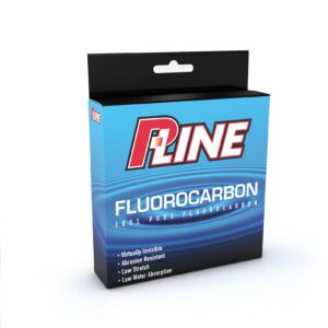 p-line soft fluorocarbon filler spool, clear, (250-yard, 2-pound) (sfc250-2)