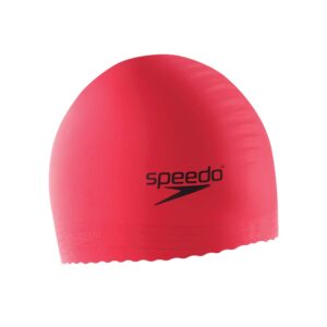 speedo unisex swim cap latex pink