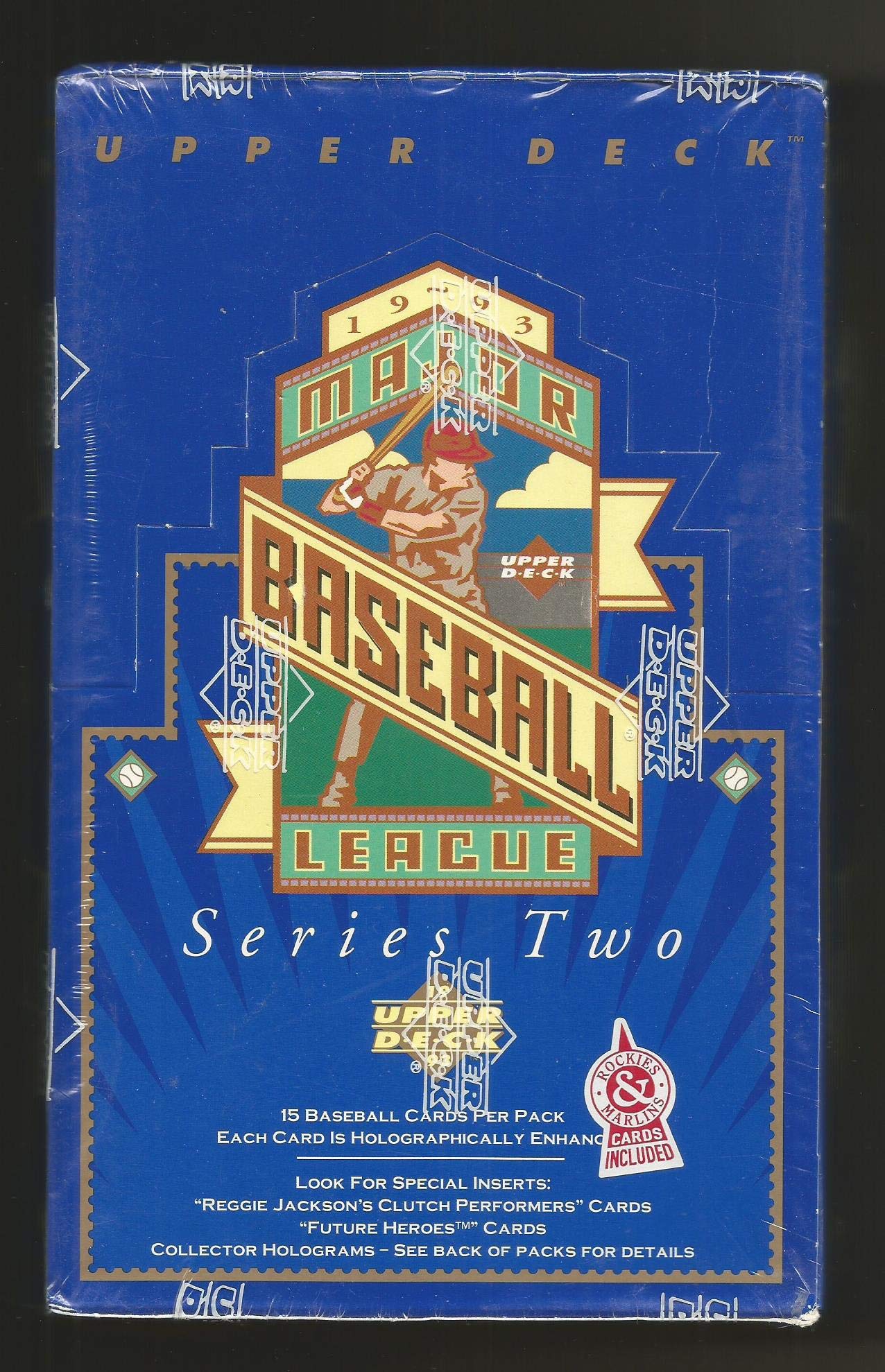 Upper Deck 1993 Baseball Series 2 Unopened Box