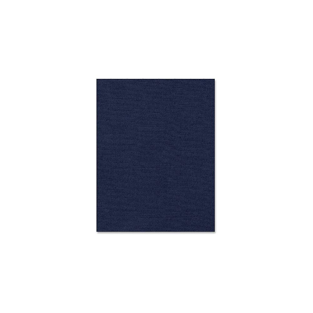 Fellowes Linen Presentation Covers, 11-1/4 Inch x 8-3/4 Inch, Navy, 200 per Pack (52113)