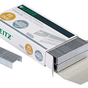 Leitz 55700000 P3 Power Performance 24/6 Staples, Strong Steel, Length 6 mm, 1000 Staples, Staples Up to 30 Sheet Capacity