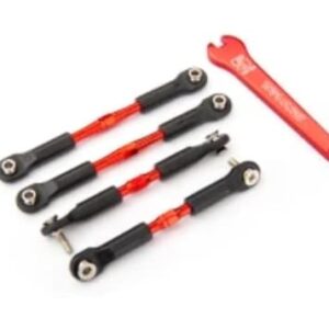 Traxxas 3741X Aluminum Turnbuckle Set for The Rustler and Stampede, 377-Pack