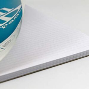 Silvine 160 Page A4 Refill Pad, Head Bound and Punched 4 Holes. Ruled Narrow Feint with Margin. Ref A4RPNM [Pack of 6]