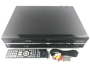 toshiba d-vr600 tunerless 1080i up-converting divx certified dvd recorder vcr combo,black