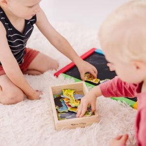 Melissa & Doug 20 Wooden Animal Magnets in a Box - FSC Certified