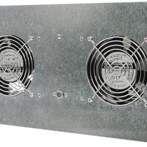 Tjernlund V2D UnderAire Crawlspace Ventilator Fan Moisture Mold Reducing,220 CFM,silver