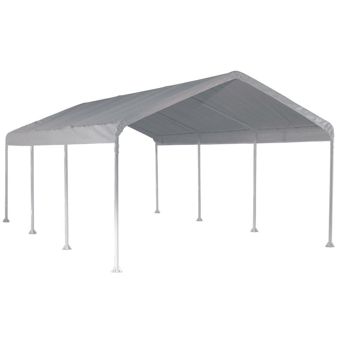 ShelterLogic 12' x 20' SuperMax Heavy Duty Steel Frame Quick and Easy Set-Up Canopy