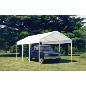 ShelterLogic 12' x 20' SuperMax Heavy Duty Steel Frame Quick and Easy Set-Up Canopy