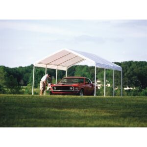 ShelterLogic 12' x 20' SuperMax Heavy Duty Steel Frame Quick and Easy Set-Up Canopy