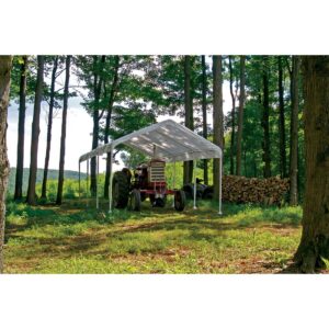 ShelterLogic 12' x 20' SuperMax Heavy Duty Steel Frame Quick and Easy Set-Up Canopy