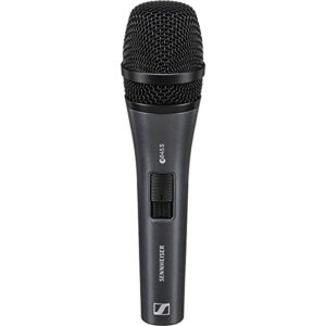 sennheiser dynamic microphone, charcoal (004516)