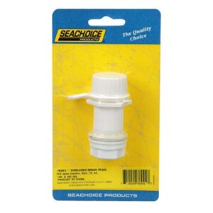 Seachoice Threaded Cooler Drain Plug, Plastic, Fits 72-162-Qt. Igloo Coolers