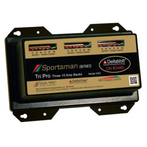 dual pro 10 amp/bank sportsman series 3 bank charger