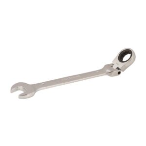 silverline 580470 flexible head ratchet spanner 17 mm