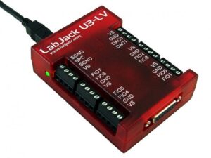 lab jack low-voltage u3-lv usb module - high-speed data acquisition daq device with 4 analog inputs – digital i/o and flexible i/o channels - compatible with third party software