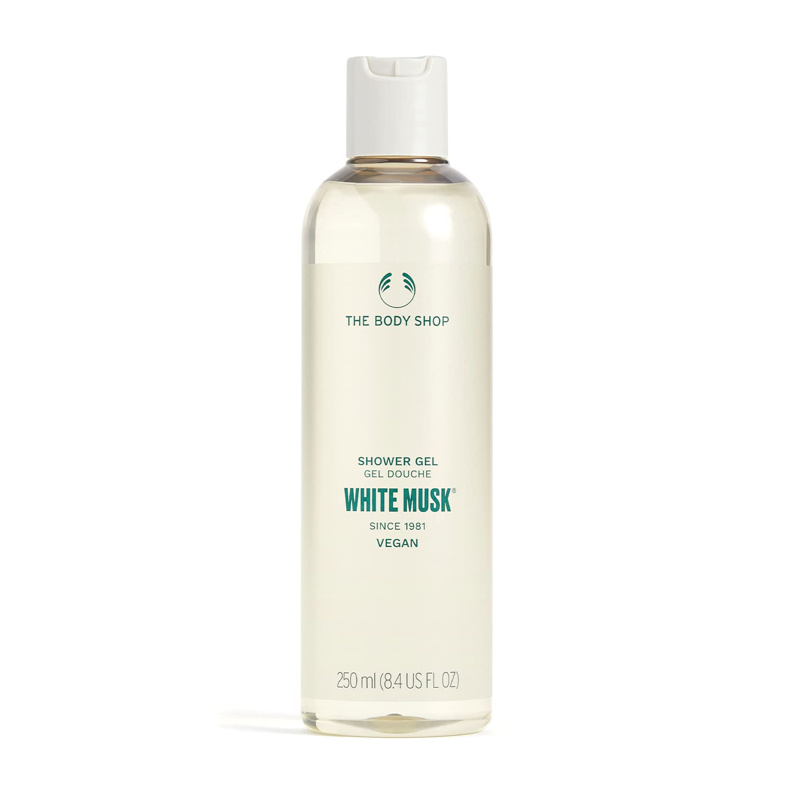 The Body Shop White Musk Shower Gel – Fresh, Floral Cleanse from Head-to-Toe – Vegan – 250ml