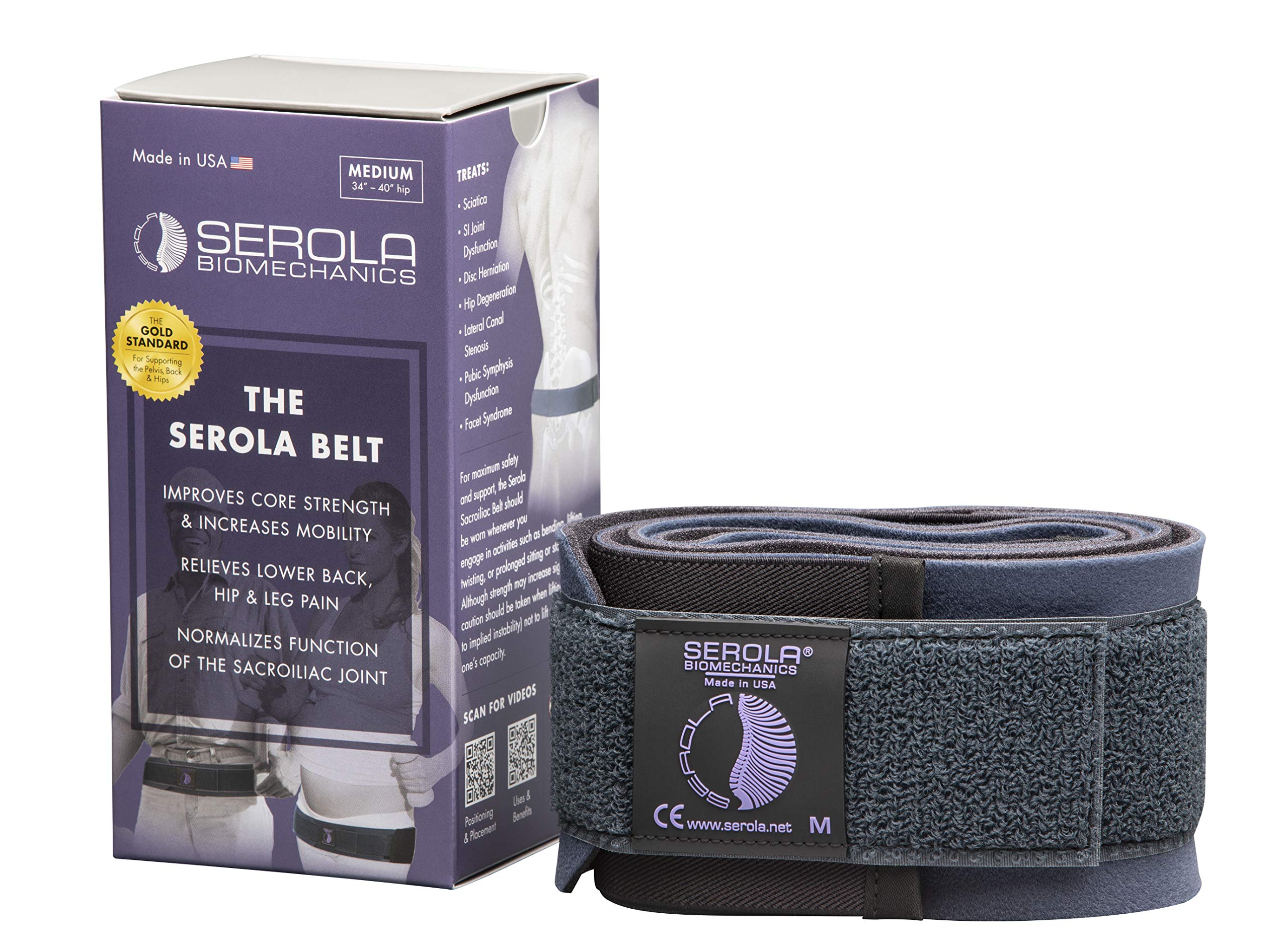 Serola Scroiliac SI Belt - X-Large