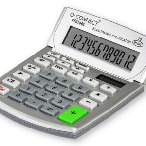 Q Connect 12-Digit Semi-Desktop Calculator