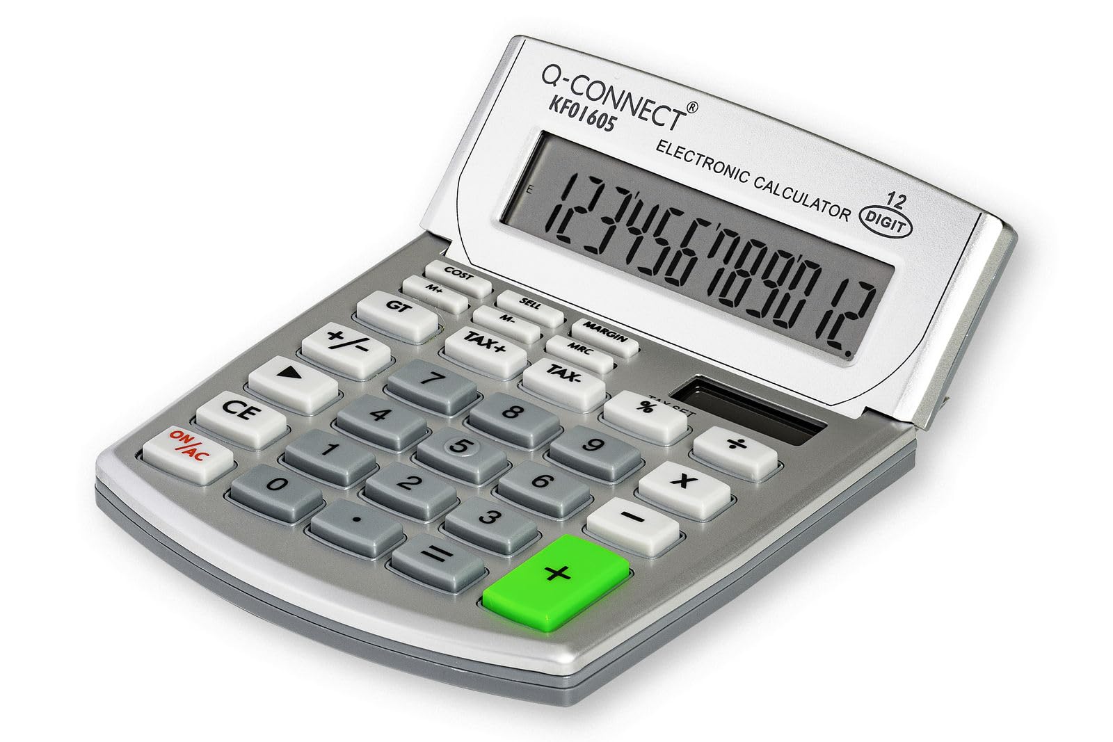 Q Connect 12-Digit Semi-Desktop Calculator