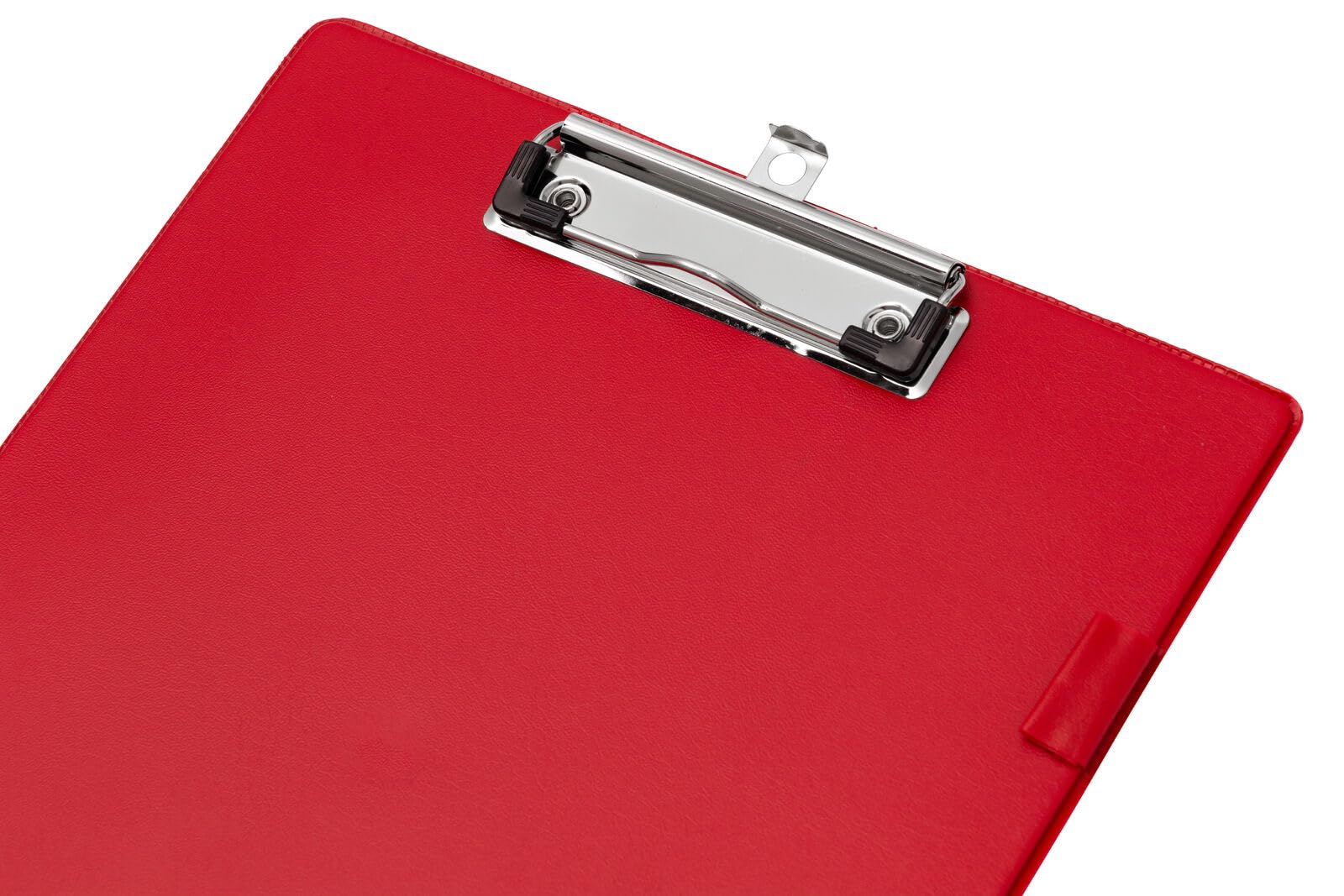 Q Connect Foolscap/A4 PVC Clipboard - Red