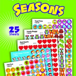 TREND enterprises, Inc. Seasons superSpots/superShapes VarPk, 2500 ct