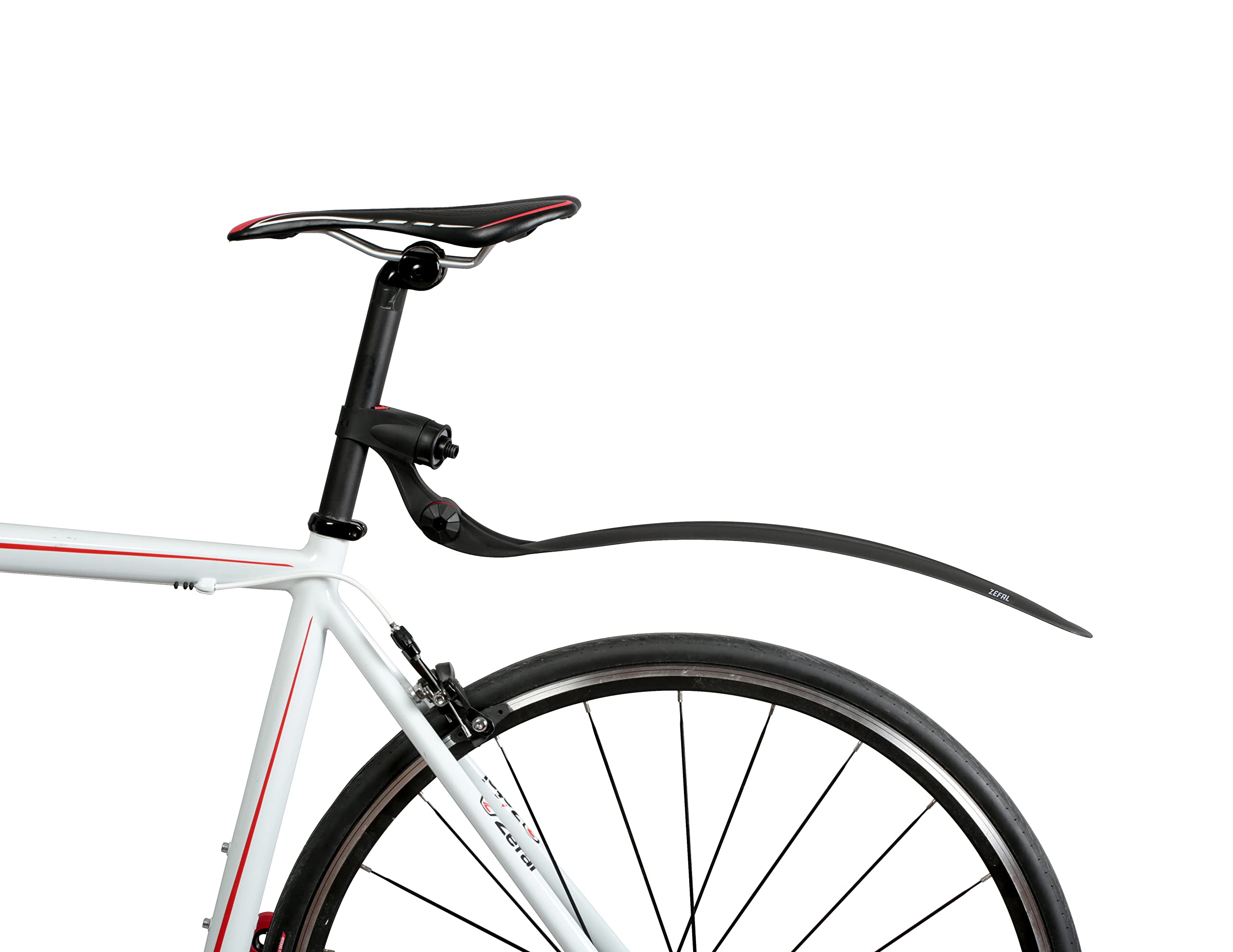 Zefal Swan Road Bicycle Fender (Black, Rear)