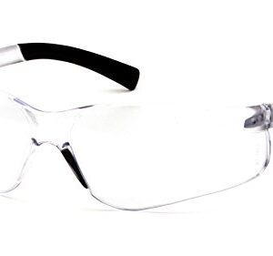 Pyramex Ztek Readers Bifocal Safety Glasses Eye Protection, Clear Lens, 2.5 Diopters