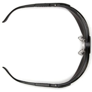 Pyramex Rendezvous Safety Eyewear Silver Mirror Lens Black Frame