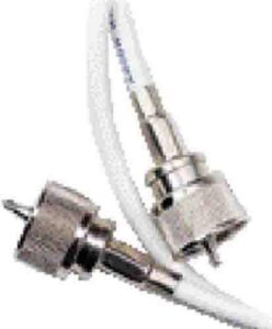 ancor 189849 marine grade electrical premium tinned copper coaxial cable assemblies (one end assembled, rg8x, white, 50-feet)