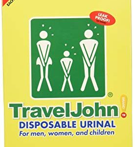 TravelJohn-Disposable Urinal (6 Pack)