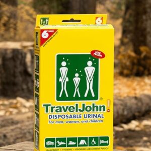 TravelJohn-Disposable Urinal (6 Pack)