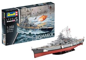 revell germany 05040 battleship bismarck model kit