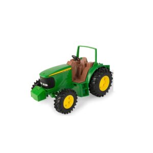 John Deere Kids Tractor Wagon Set - 8 Inch Toy Tractors for Toddlers Ages 3 and Up