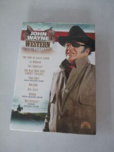 the john wayne western collection (the man who shot liberty valance / true grit / hondo / mclintock! / big jake / the shootist / rio lobo / the sons of katie elder / el dorado) [dvd]