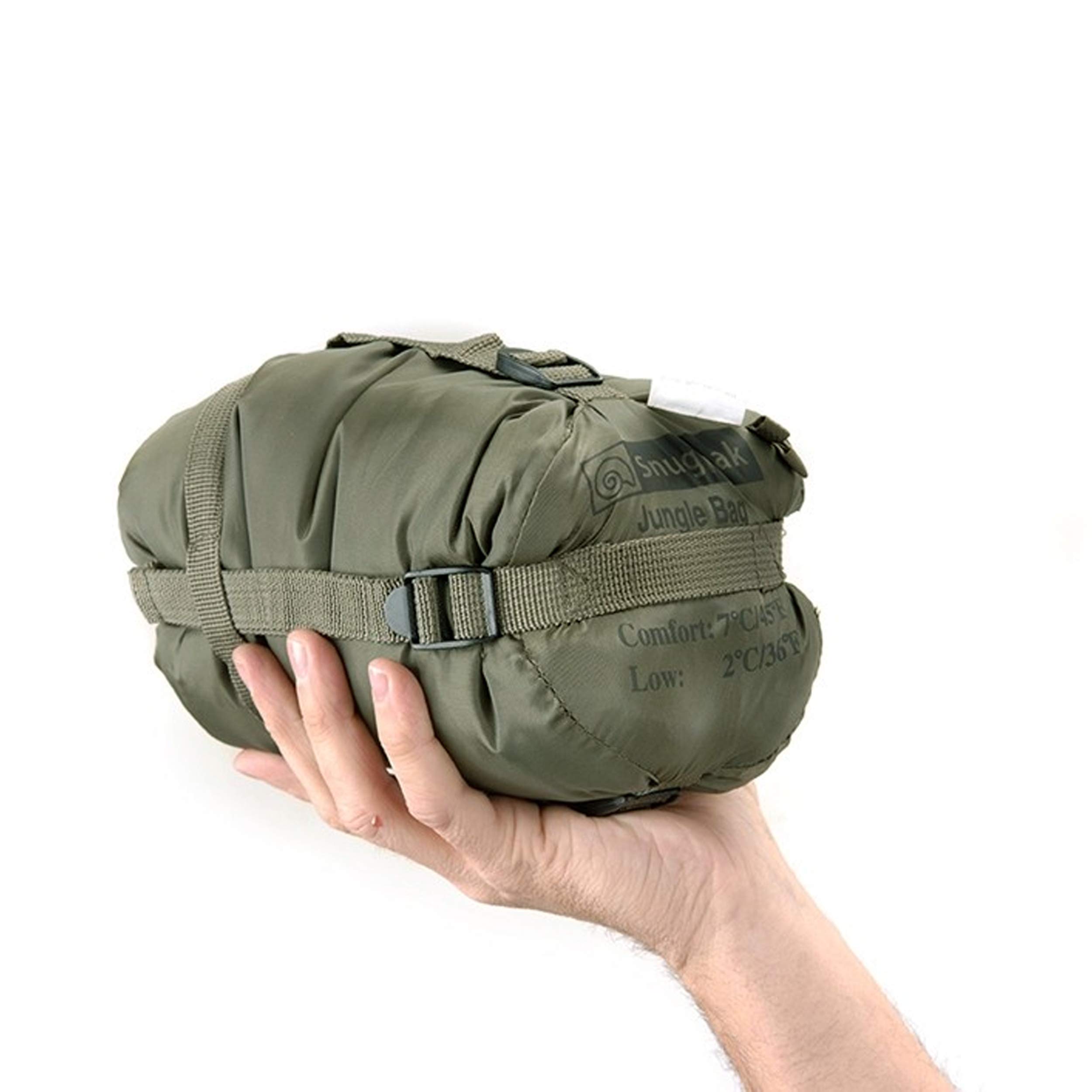 Snugpak Jungle Right Hand Zip Bag, Olive