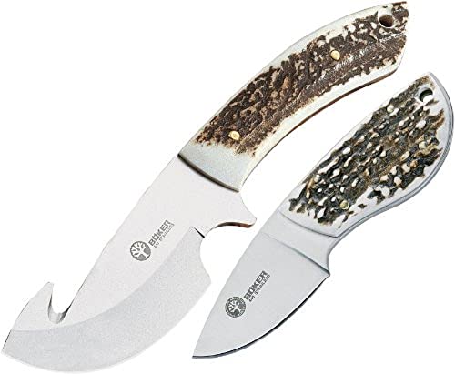 Boker Arbolito 02BA5130H Hunters Gutting Hook and Caper Knife Set with Steel Blades