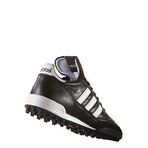 adidas mens Mundial Team Soccer Shoe, Black/White, 10.5 US