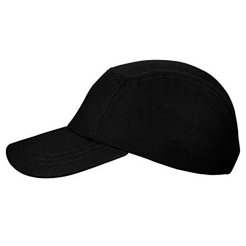 Headsweats Womens Performance Race Hat for Running and Outdoor Lifestyle Baseball Cap, Black